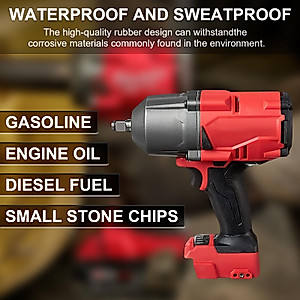 1pcs 49-16-2854 Impact Protective Boot for Milwaukee M18 FUEL compact impact wrenches (2854, 2855, 2855P)