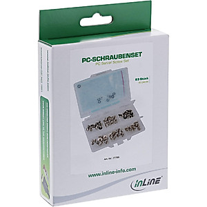 InLine® 77789 PC Screw Set 83 Pieces