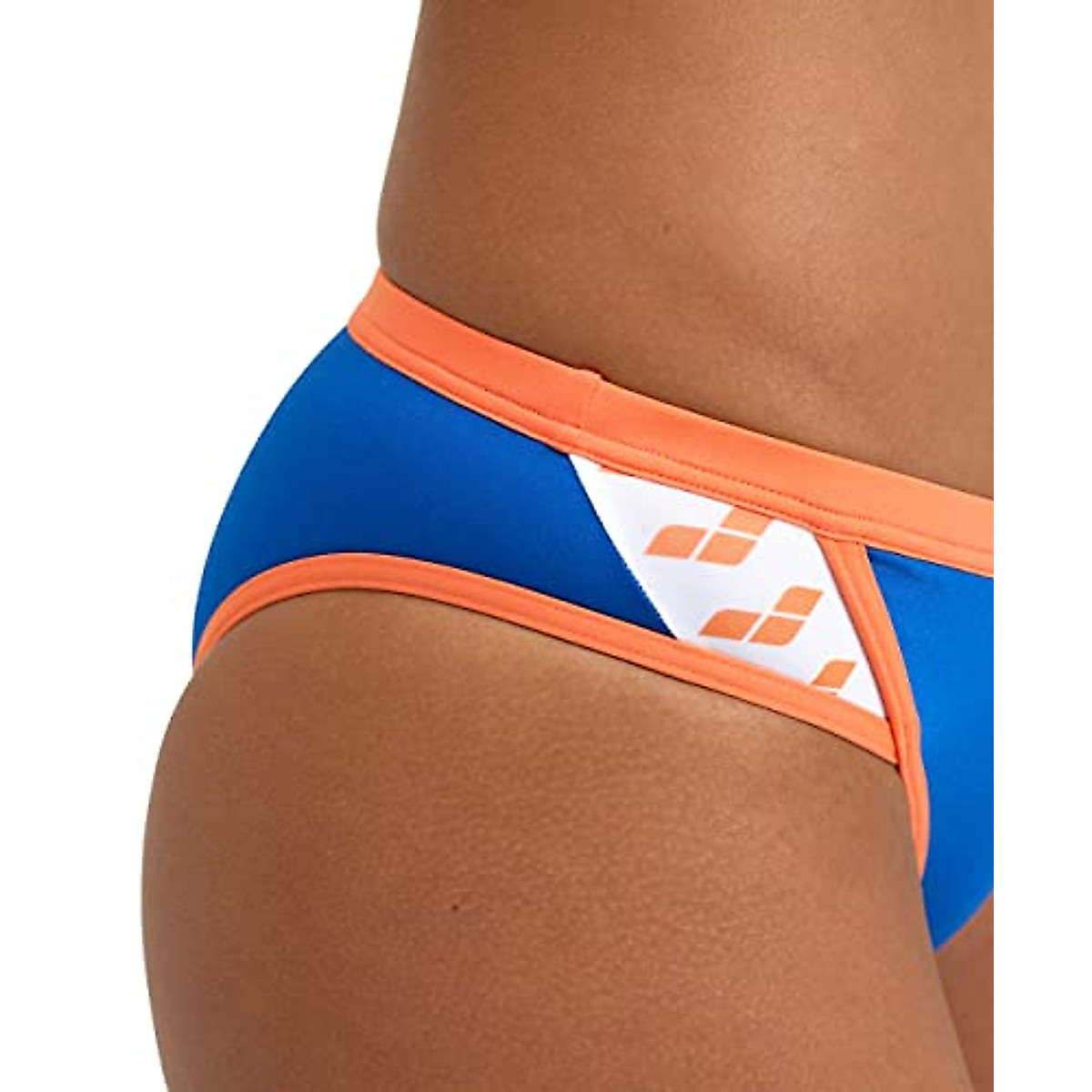 Arena Women's Standard Performance Icons Solid Cross Back Bikini, Royal/Nespola