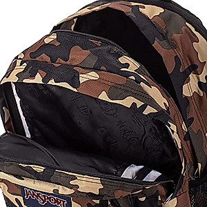 JanSport Big Student Backpack (Black) (Camo Buckshot)