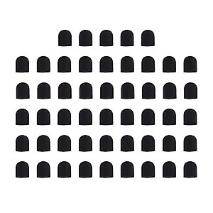 50 Pcs Replacement Stylus Tips for No Touch Door Opener Tools, Capacitive Silicone Rubber Stylus Tips Touch Screen Pens Tips