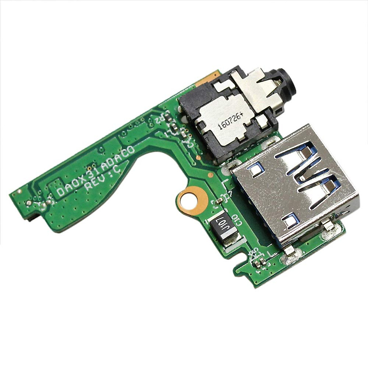 GinTai Laptop USB Audio PCBA Board Replacement for HP Spectre X360 13-AC Series USB Audio PCBA Board DA0X31ADAC0