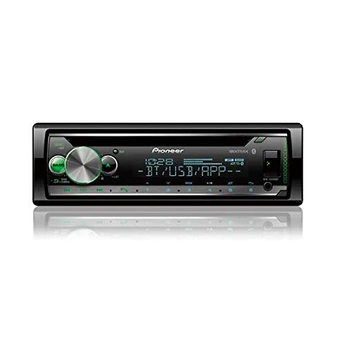 Pioneer DEH-S5200BT CD Receiver with Pioneer Smart Sync App Compatibility, MIXTRAX, Built-in Bluetooth, and Color Customization