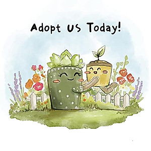 VIRTUNE Adorable Indoor Plant Pots. 5" Flower Pot & 2" Small Succulent Pot with Drainage. Indoor Planters, Small Plant Pots Indoor, Cute Pots for Indoor Plants, Succulent Planter (Green)