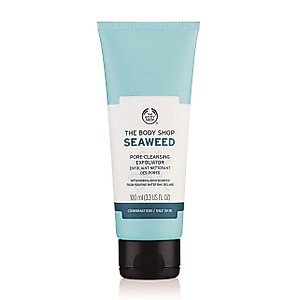The Body Shop Seaweed Pore-Cleansing Facial Exfoliator, 3.3 Fluid Ounce