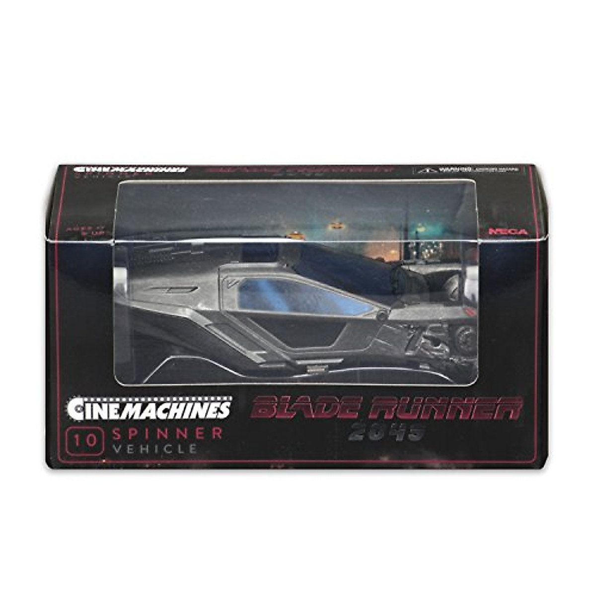 NECA - Cinemachines – Collectible Die-Cast Replica – 6” Blade Runner 2049 Spinner