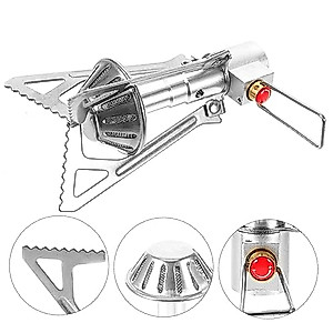 VANZACK 3 pcs camping stove wood burner outdoor cooking stove gas bbq grills outdoor folding stove griddle for gas grill outdoor burner Picnic Stove Picnic Cooker Gas Cooker on foot travel