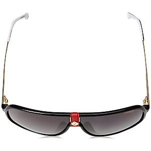 Carrera 1019/S Pilot Sunglasses, Gold/Gray Shaded, 64mm, 10mm