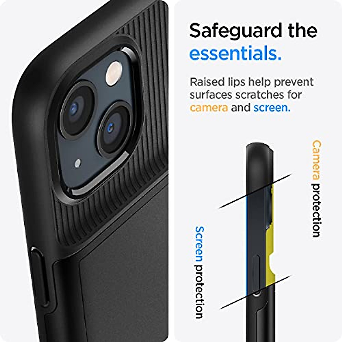 Spigen Slim Armor CS Designed for iPhone 13 Case (2021) - Black