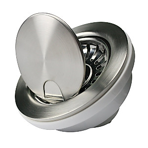 Nantucket Sinks NS35LCC Flip Top Crumb Cup Kitchen Drain
