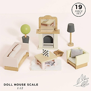 Le Toy Van Daisylane Sitting Room Dollhouse Furniture (ME058)