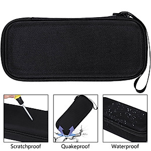 Aenllosi Hard Case Replacement for Andis 04710/04603/04775 Go Professional Outliner II Square Blade Trimmer (only case) Black