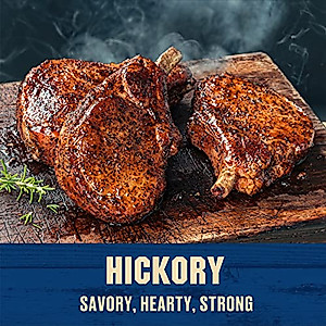 Kingsford 100% Natural Hickory Hardwood Blend Pellets - for All BBQ Grills & Smokers, 18 lbs