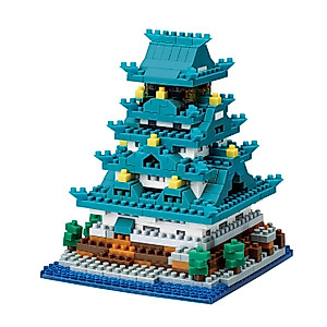 nanoblock - World Famous Buildings - Osaka Castle, Sight to See Series Building Kit