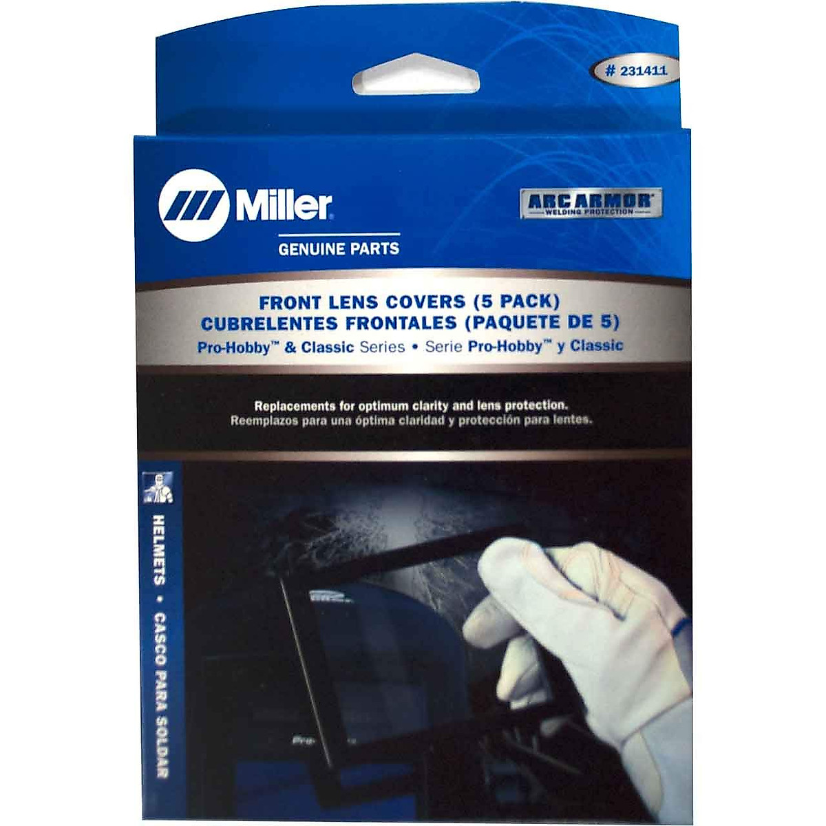 Miller Pro-Hobby Series Front Lens Covers - 5 pack - 231411