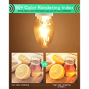 MEQIQTEK Salt Lamp Bulb - Scentsy Light Bulbs for Plug in Wax Warmer - 15 Watt Night Light Bulbs - E12 Bulbs for Household Salt Lamp - C7 Bulb Shape, 15packs