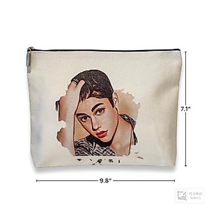 ShAeme Singer Inspired Makeup Bag Singer Fans Gift Singer Zipper Pouch Cosmetic Bag Music Lovers Gift Album Inspired Gift Birthday Christmas Gifts for Her