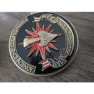 Central Intelligence Agency Senior Security Officer Non-Official Cover Covert Operations Challenge Coin