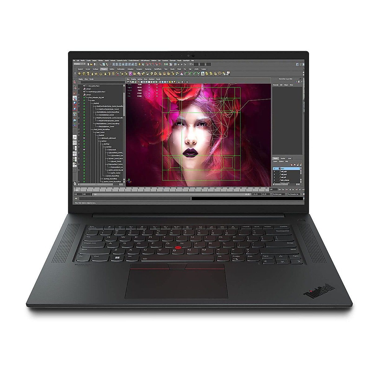 Lenovo ThinkPad P1 Gen 5 Intel Core i7-12700H, 14C, 16" WUXGA (1920 x 1200), Anti-Glare, 300 nits, 32 GB RAM DDR5, 1TB SSD, NVIDIA RTX A2000, Backlit KYB, Fingerprint Reader, Windows Pro