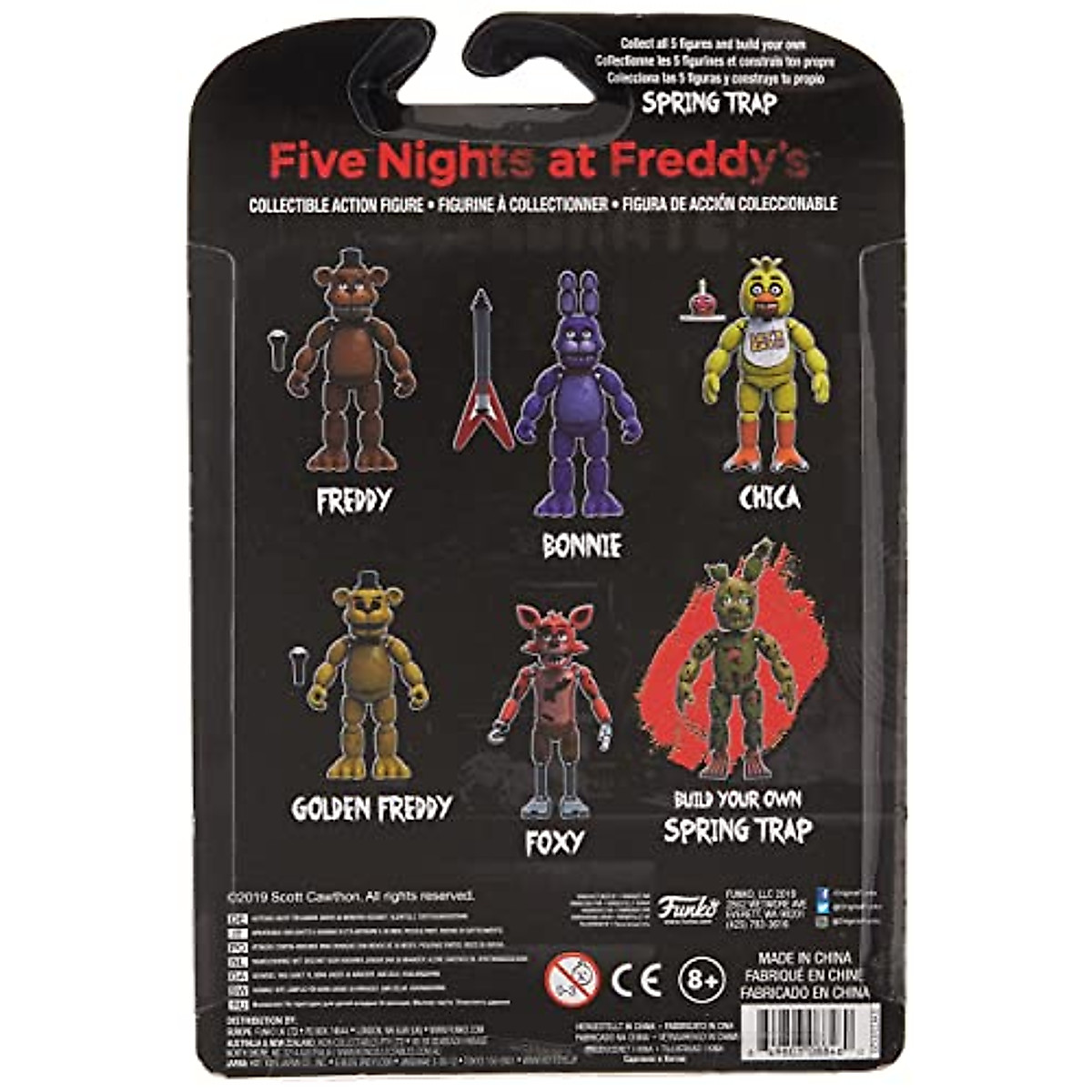 Funko 5" Articulated Action Figure: Five Nights at Freddy's (FNAF) - Freddy Fazbear - Collectible - Gift Idea - Official Merchandise - for Boys, Girls, Kids & Adults - Video Games Fans
