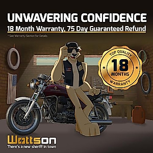 Chrome Pro YTX7L-BS High Performance - Maintenance Free - Sealed iGel Motorcycle Battery