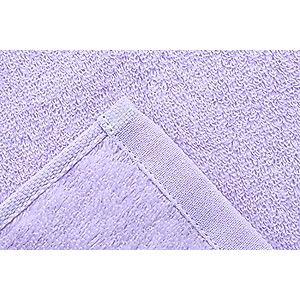 YUNDODO Hand Towels Set of 2 100% Cotton Ultra Soft 14 x 30 Inches