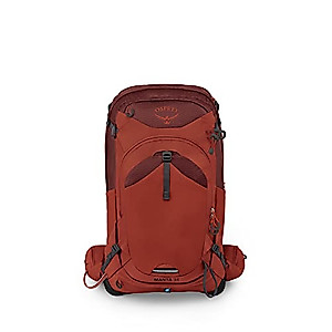 Osprey Manta 34L Men's Hiking Backpack with Hydraulics Reservoir, Oak Leaf Orange, One Size