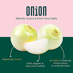 VAHDAM, Organic Onion Powder (2.47oz/70g) Gluten Free, Non GMO, 100% Raw | Aromatic Spice, Perfect for Seasoning, Cooking | Direct from Source