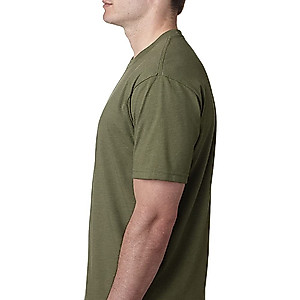 Next Level Men's CVC Crew XL MILITARY GREEN