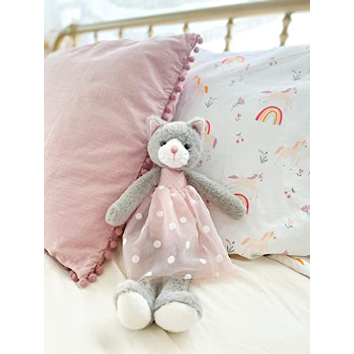 MON AMI Duke The Labradoodle Dog Stuffed Animal – 11”, Hand Crafted & Soft Cuddly Dog Plush Toy for Little Boys/Girls & Kids of All Ages