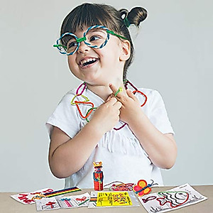 Wikki Stix Mini Play Paks, 250 Individual paks! Great for Restaurants, Parties, Travel, classrooms Giving, Made in The USA!