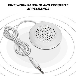 5pcs DIY Pillow Speaker, New 3.5mm Mini Stereo Speaker for MP3 Phone Portable CD