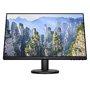 HP V24i FHD Monitor | 23.8-inch Diagonal Full HD Computer Monitor with IPS Panel and 3-Sided Micro Edge Design | Low Blue Light Screen with HDMI and VGA Ports | (9RV15AA#ABA) (Renewed)