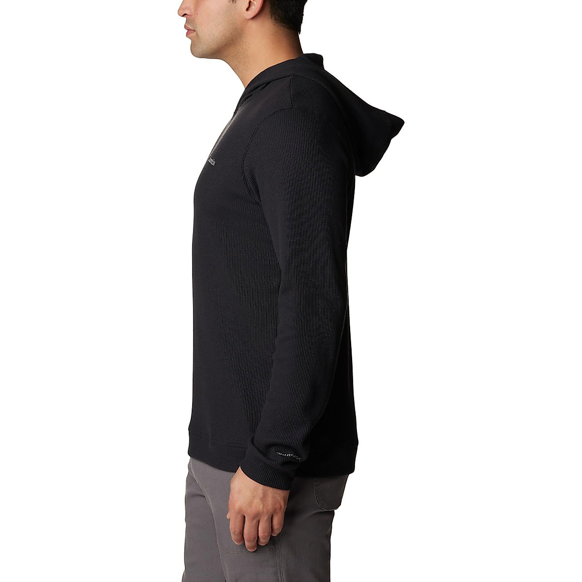 Columbia Men's Pitchstone Knit Hoodie, Black, X-Large