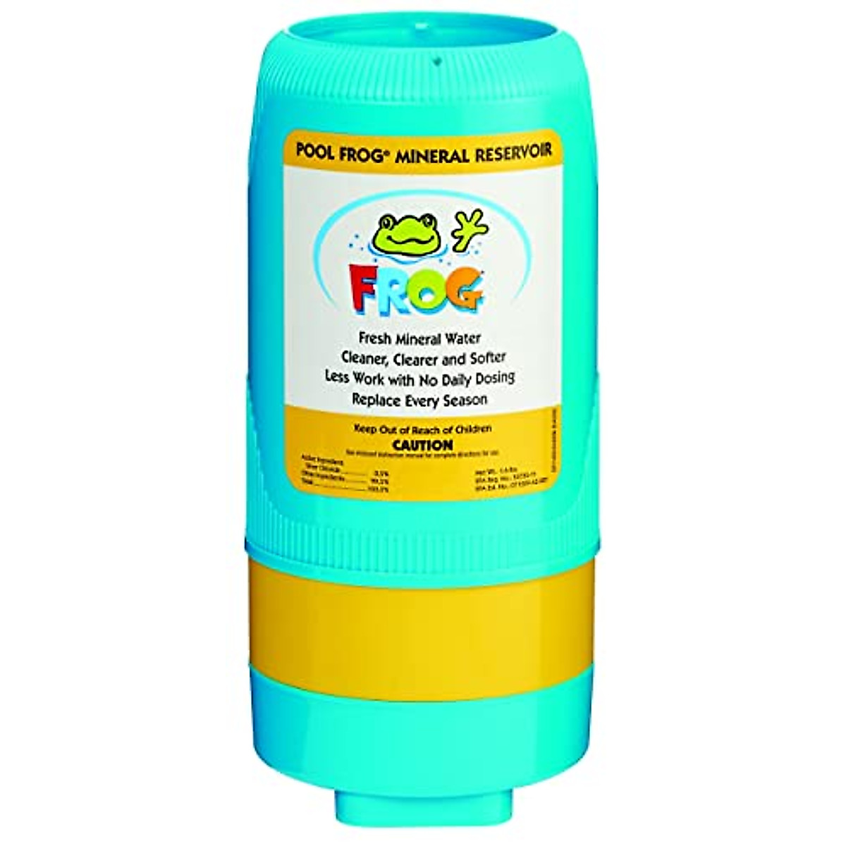 Pool FROG Model 5400 Mineral Reservoir + 3 Chlorine Bac Pacs, Mineral and Chlorine Replacement Cartridges for Pool FROG Model 5400