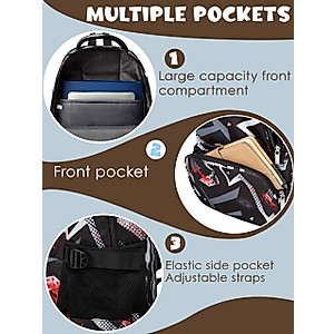 BLUEFAIRY Boys Backpacks for Teenage Kids Elementary School Bags Sturdy Middle School Bookbags Lightweight Waterproof Presents Gift Age 5-10