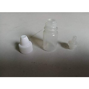 50 Pcs Empty Plastic Squeezable Dropper Bottle with Plug Refillable Portable Eye Liquid Container with Screw Cap (2 ml) by ASTRQLE
