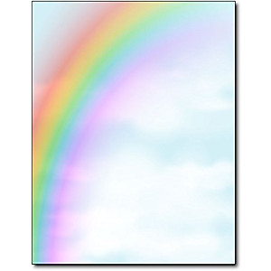 Rainbow Stationery Paper - 80 Sheets