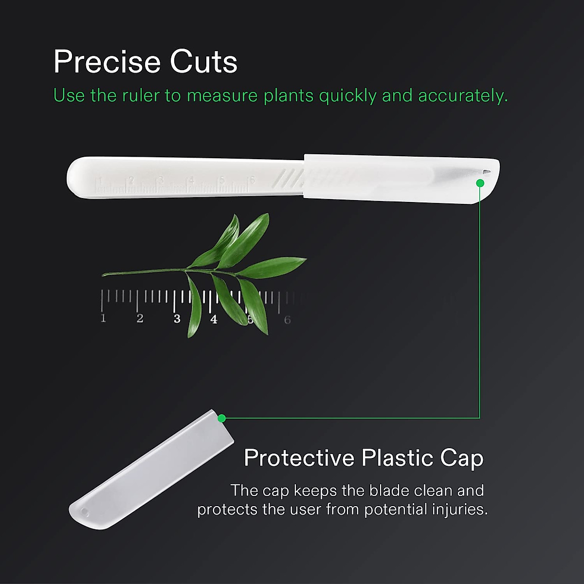 VIVOSUN #11 High-Carbon Steel Blades for Cutting Plants and Propagation