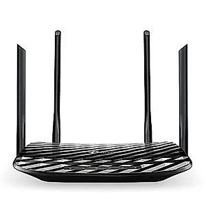 TP-Link AC1200 Gigabit WiFi Router (Archer A6) - 5GHz Dual Band Mu-MIMO Wireless Internet Router, Supports Guest WiFi and AP mode, Long Range Coverage
