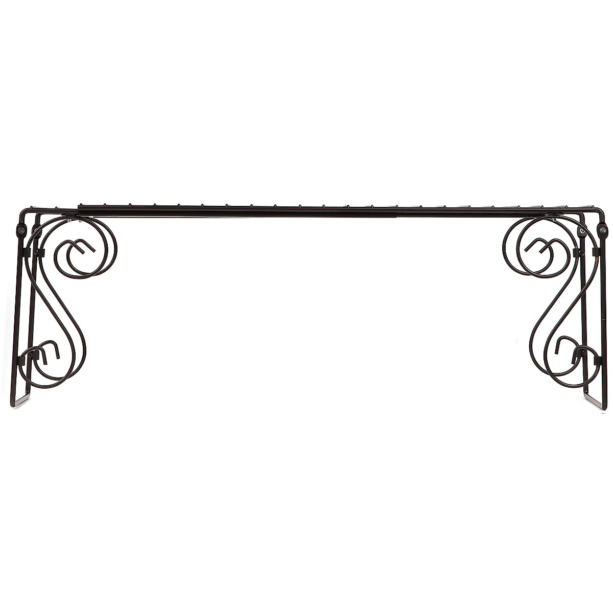 Trenton Gifts Kitchen Storage Sink Shelf Organizer, Expandable Wire Rack, Bronze