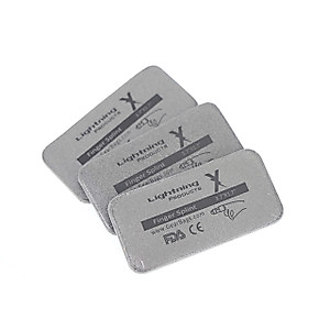 Lightning X Universal Padded Aluminum Medical Splint Kit - 36" Roll Splint + 3 Finger Splints - Tactical Black/Grey