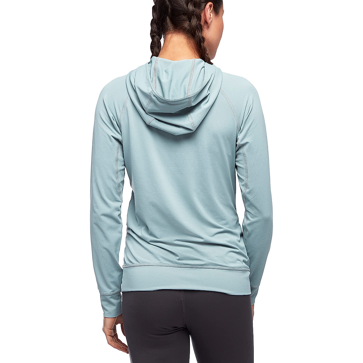 BLACK DIAMOND Equipment - Women's Alpenglow Hoody (as1, alpha, l, regular, regular, Blue Ash)