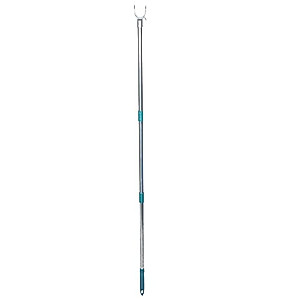 LIFKOME Outdoor Curtains Closet Rod Clothes Rod 5 pieces Reach Pole reach stick retractable reach stick pole with hook Hook: Clothing Reach Rod Living Room Essentials Outdoor Clothing