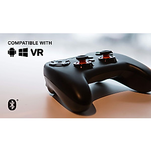 SteelSeries Stratus Bluetooth Mobile Gaming Controller - Android, Windows, VR - 40+ Hour Battery Life - Supports Fortnite Mobile