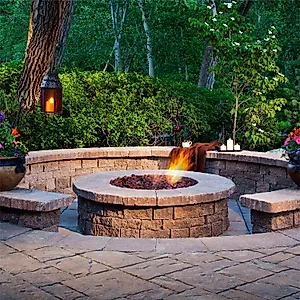 Black 3/4 Inch Lava Rock | Fireproof and Heatproof Volcanic Lava Rock, Perfect for Fire Pits, Fireplaces, BBQs and More. Indoor and Outdoor use - Natural Stones | 10 Pounds