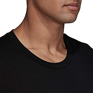 adidas Men's Rise Up N Run Running Tee, Black, Small