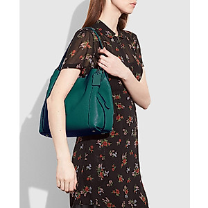 Coach Edie Shoulder Bag 31 Oxblood/Light Gold