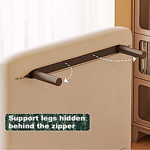 AQIMUELE Convertible Sleeper Chair Bed, 3-in-1 Single Chair Bed Sleeper for Adults with Adjustable Backrest for Living Room, Bedroom