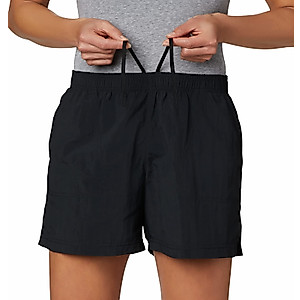 Columbia Women's Sandy River Short, Breathable, Sun Protection Shorts, black, Large x 3